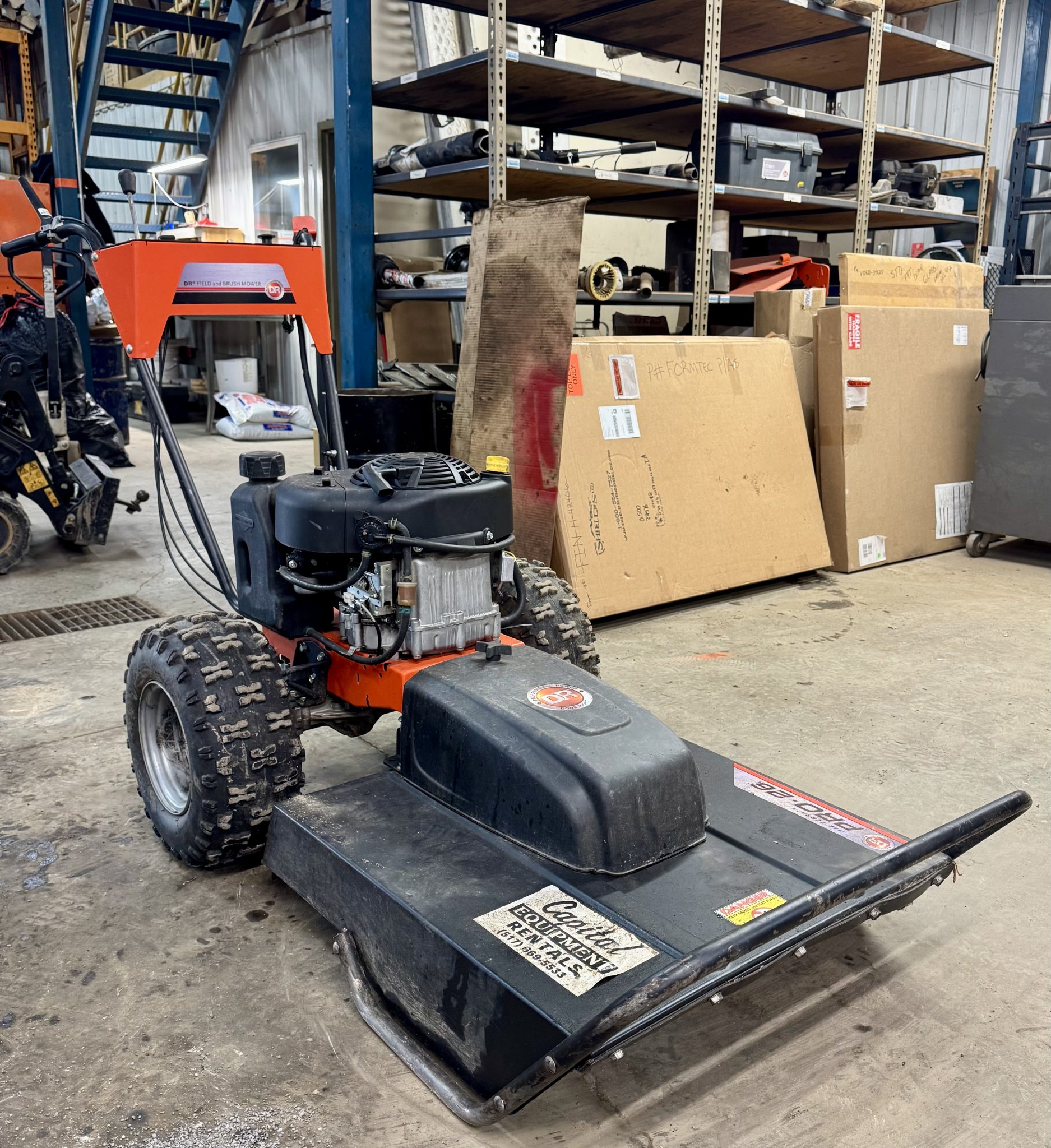 DR Brush Mower - Capital Equipment Dealer