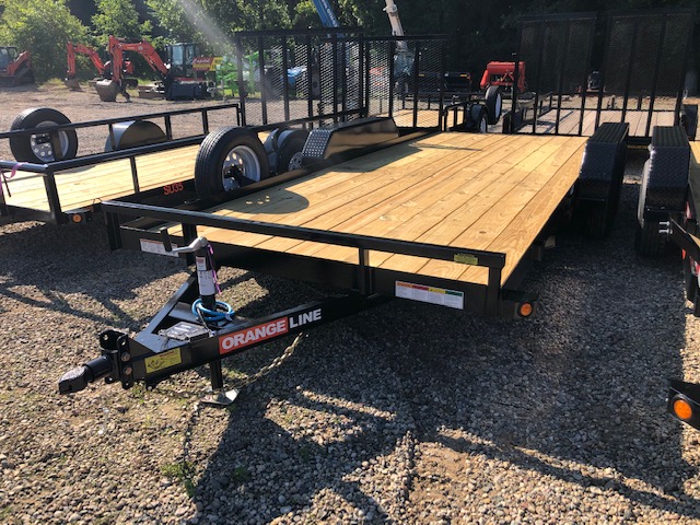 Orange Line 18' Car Hauler S#7410 - Capital Equipment Dealer