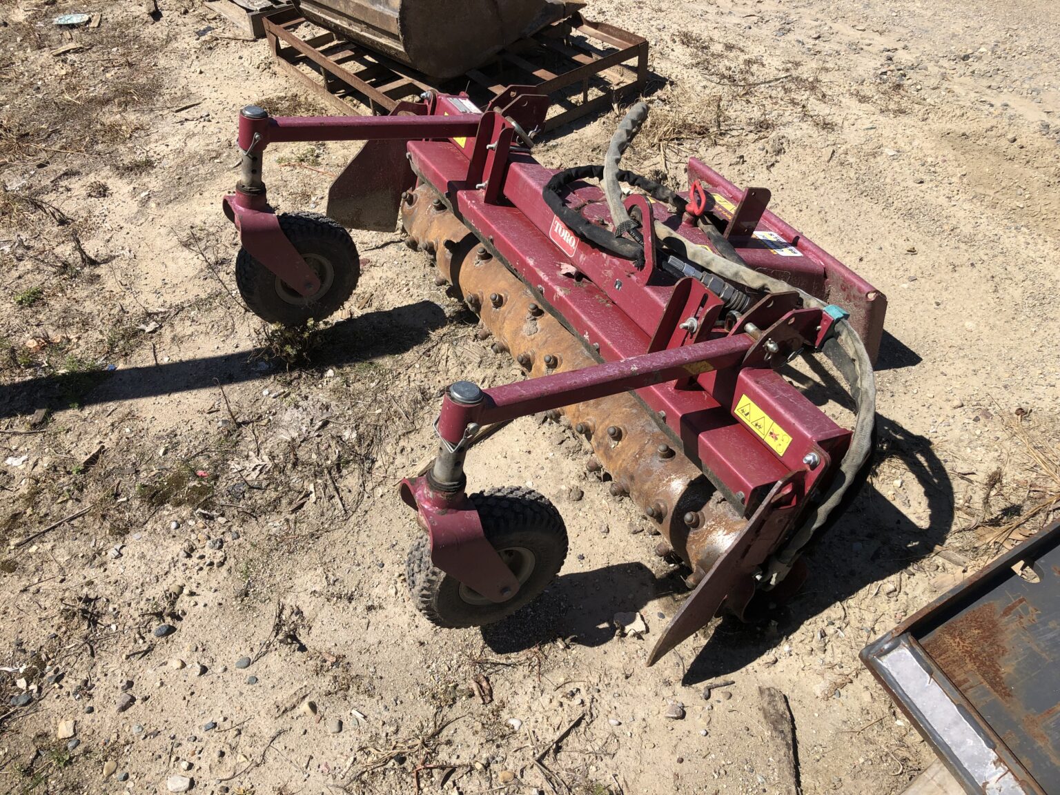Toro Dingo 4' Harley Rake S#0240 - Capital Equipment Dealer